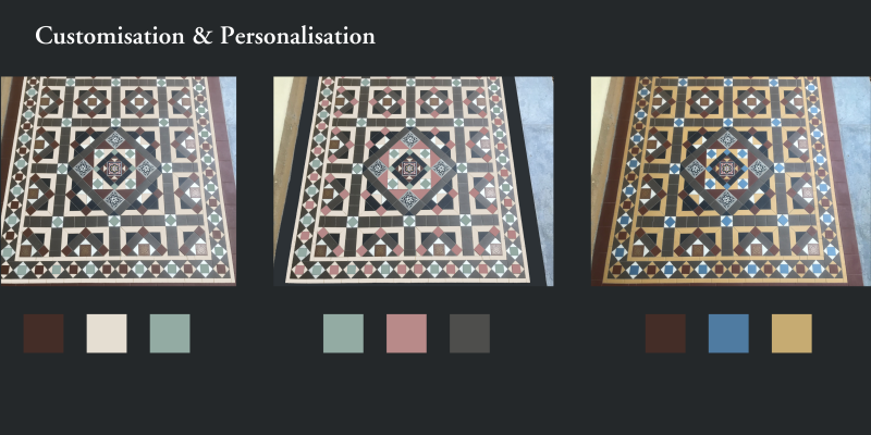 Tessellated pattern of the month ‘Oxford’ - Tessellated Tile Factory